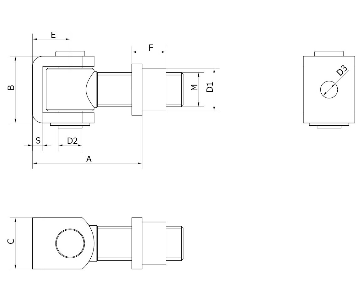 H 24 - Pant pro křídlové brány a branky k navaření | Epohony.cz